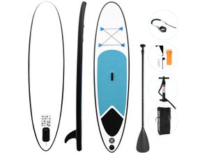 4898732668522 - e4fun Stand Up Paddle Board Türkis 305 x 71 x 10 cm Allround-Board