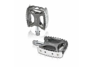 4032191963235 - Fahrradpedale MTB Trekking Pedal PD-M17 silberfarben (anthrazit silber) Fahrradpedale