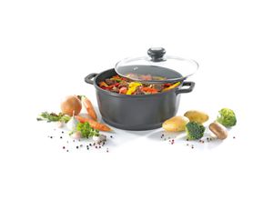 4006776054915 - Aluguss-Fleischtopf DELTA 13 Liter Ø 16 cm schwarz