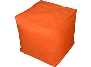 4024008053086 - KINZLER Hocker eckig Outdoorfähig Orange