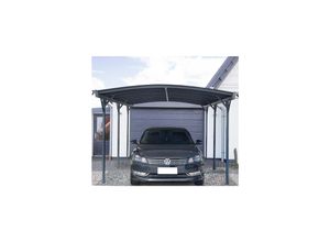 4058166025739 - Design Carport - falo Anthrazit - Maße 505 x 300 x 226   240 cm - inkl Montagematerial i Autoüberdachung Garage Unterstand - Home Deluxe