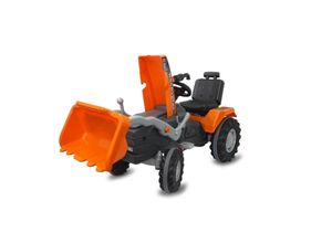 4042774460556 - JAMARA Trettraktor mit Frontlader Power Drag orange