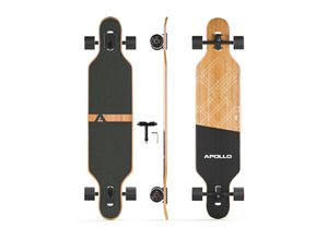 4250518569216 - Twin Tip DT Fiberglas Longboard Black Bali Power Slide