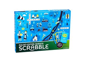 0887961897340 - Mattel - Scrabble - Dialekt-Edition Bairisch Bayrisch Brettspiel Wörterspiel Dialekte