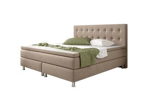 4260465766668 - Inter Handels Boxspringbett Köln 180 x 200 cm vers Farben- muddy