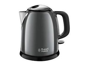 4008496982912 - RUSSELL HOBBS Wasserkocher Schwarz Grau 1 L Kunststoff Edelstahl 2400 24993-70