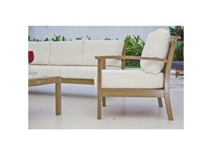 7896403702596 - Sofa 2 Seats - Natural 137 x 725 x 745 cm