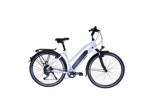 4260471754529 - HAWK eTrekking - Damen 28 Zoll – versch Modelle - E Bike mit leichtem Aluminiumrahmen I Microshift 8 Gang Kettenschaltung