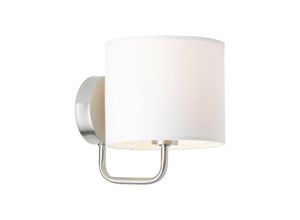 4004353141492 - Lampe Sandra Wandleuchte eisen weiß 1x D45 E14 40W geeignet für Tropfenlampen (nicht enthalten) Für LED-Leuchtmittel geeignet - weiß - Brilliant