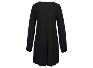 4054697929799 - Große Größen Longshirt schwarz Gr48 50