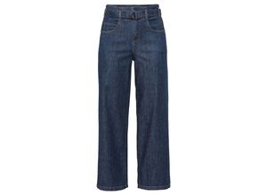 4061303826052 - Große Größen Weite Stretch-Jeans mit High-Waist-Bund blue Denim Gr50