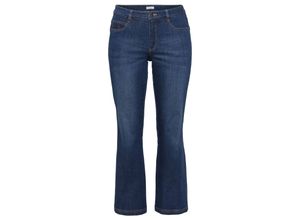 4063135135692 - Große Größen Stretch-Jeans mit ausgestellter Saumweite blue Denim Gr22