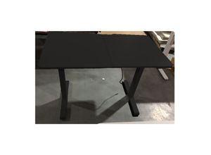 4260565527916 - Höhenverstellbarer Schreibtisch 120x60cm - Elektrisch stufenlos verstellbar Bürotisch Sitz- & Stehtisch Speicherplatz Memory-Funktion - Schwarz