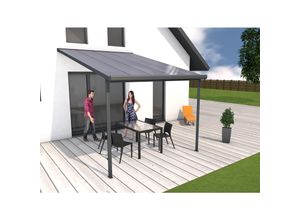 4003412111704 - Terrassenüberdachung 306x406cm anthrazit anthrazit 306 x 406 cm