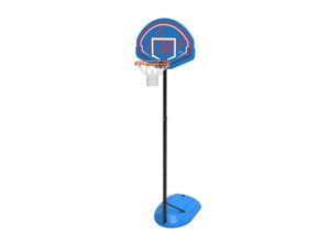 0081483817293 - Basketballkorb Nebraska Ballsportkörbe blau Kinder Wurfspiel höhenverstellbar