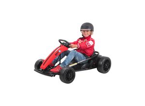 4056551139528 - Drift-Kart SX1968 Drift-Scooter Go-Kart 700 Watt Weichgummireifen vorne Hartgummireifen hinten (Rot)