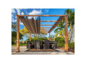 0701762791068 - Paragon Outdoor Pavillon Florida ca 1225 m² Holzoptik