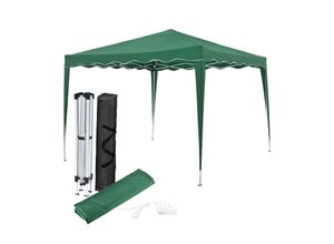 4260565521846 - Faltpavillon Vivara 3x3 m mit Tasche – UV50+ Sonnenschutz Pavillon höhenverstellbar& faltbar