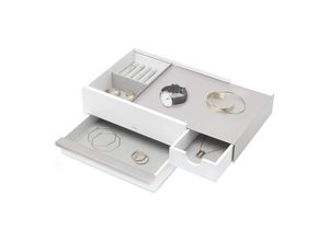 0028295312615 - Umbra STOWIT Schmuckkasten 290245-670 in White Nickel Design Schmuckbox Etui Aufbewahrung