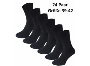 4260307164553 - Garcia Pescara 24 Paar Classic Socken aus Baumwolle in schwarz Größe 39-42