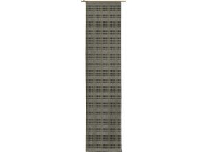 4004567212568 - Schiebegardine WIRTH Laufenberg Gr 1 grün (moosgrün) B60cm H145cm Jacquard Baumwolle Polyester Gardinen