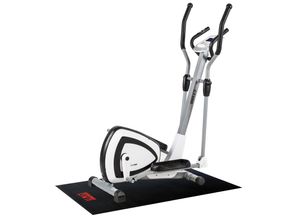 4260077540953 - Motive Fitness by UNO Crosstrainer CT 1000 weiß schwarz mit Schutzmatte