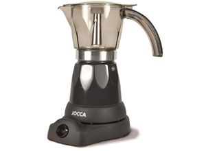 8435253548009 - Jocca elektrische Espresso Kaffeemaschine in schwarz für bis zu 6 Tassen mit 360° drehbarem Kopf