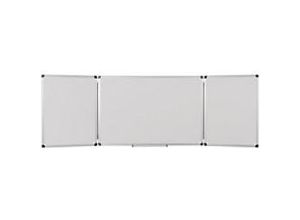 5603750510796 - Earth Faltbares Whiteboard Magnetisch Doppelseitig 90 (B) x 60 (H) cm Weiß