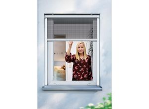 4003971708902 - SCHELLENBERG Insektenschutz-Rollo für Fenster Rollos Fliegengitter verschraubt 100 x 160 cm weiß 70890 Gr 160 cm 100 cm grau (anthrazit) Rollos