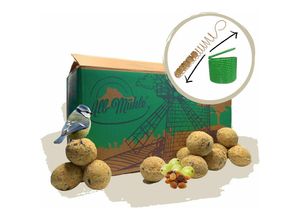 4060629112672 - Lyra Pet® Meisenknödel aus der Alb-Mühle ohne Netz Vollkorn & Früchte + 2 Spender 150 St Futter