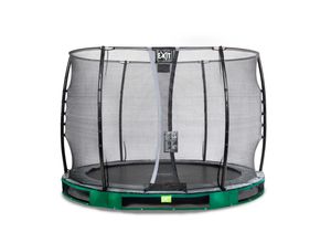 8719874704830 - Exit Toys - exit Elegant Inground-Trampolin ø305cm mit Economy Sicherheitsnetz - grün - Grun