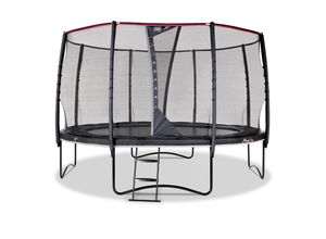 8720088262375 - Exit Toys Trampolin PeakPro ø14ft mit Sicherheitsnetz schwarz 427 cm