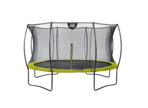 8719743250260 - Exit Toys Trampolin Silhouette 427 cm + Sicherheitsnetz grün