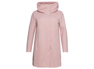 4063135383024 - Große Größen Longjacke mit Kapuze aus schwerem Sweat hellmauve Gr48