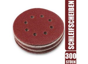 4260634977130 - Bonsport - Schleifscheiben 8 Loch 125 mm 300 Stück