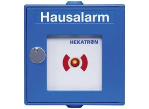 4260432550085 - Mm_unverified_brand - Hekatron Funk-Hausalarm Mit Glasscheibe Funk mit Glasscheibe 130x130x32mm fhgenius - blau