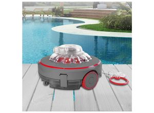 4043722023625 - Poolroboter Reinigungsroboter Bodenreinigung Robotersauger Li-Ion Akku 200 m² kabellos - Mauk