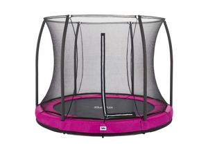 8719425454191 - Salta Trampoline - Comfort Edition Ground - rund - Ø305cm - Schutzrand Pink