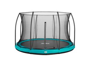 8719425454115 - Salta Trampoline - Comfort Edition Ground - rund - Ø427cm - Schutzrand Grün