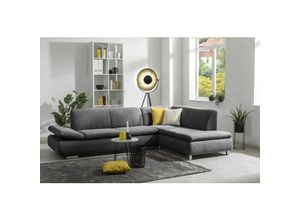 4052431147089 - Terrence Sofa 25-Sitzer links mit Ecksofa rechts Flachgewebe anthrazit