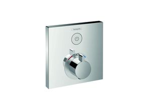 4011097719856 - hansgrohe ShowerSelect Fertigmontageset 15762000 UP-Thermostat für 1 Verbraucher chrom