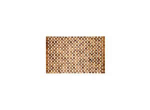 9009909000082 - PANA®eco Badematte Holz • Fußmatte 100% Akazienholz • Badvorleger Holz rutschfest • Holzmatte aus Echtholz • Badteppich Holz • Saunamatte • Holzvorleger • 1er und 2er Packs • verschiedene Größen