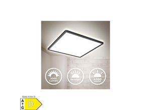 4057722005727 - Led Panel Deckenlampe 22W ultraflach Deckenleuchte Wohnzimmer indirekt 42x42cm - Bklicht