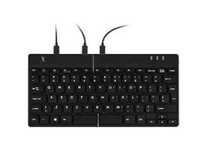 8719274490753 - R-Go Split Ergonomische Tastatur QWERTY (US) schwarz drahtgebundenen - Tastatur - QWERTY - USA - Schwarz