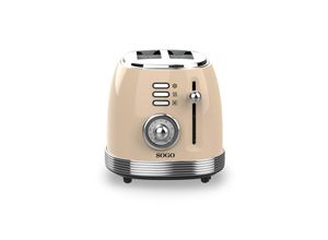 8425490137586 - SOGO Human Technology Toaster Kontrollleuchte Toastfunktion Beige Metallic