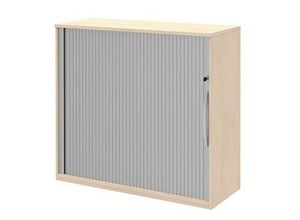 4050211090976 - röhr Techno Rollladenschrank ahorn silber 4 Fachböden 1200 x 430 x 1117 cm