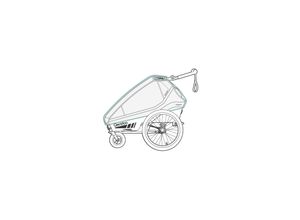 4260204180571 - Fahrradanhänger Zubehör Regenschutz Kidgoo 1   Kidgoo 1 Sport