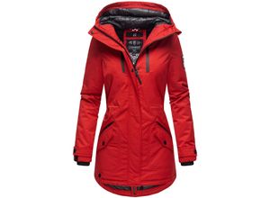 4059072421837 - NAVAHOO Damen sportlicher Wintermantel Winter Kurzmantel mit Kapuze Avrille