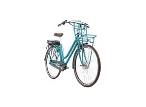 4250547529496 - Alu E-City-Bike Damen 28 Cantaloupe blau 36 V 104 Ah 3 Gänge