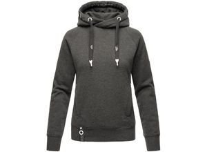 4059072479050 - NAVAHOO Damen Kapuzensweatshirt Hoodie mit Kapuze & Breiten Tunnelzugkordeln Liebesmäuschen